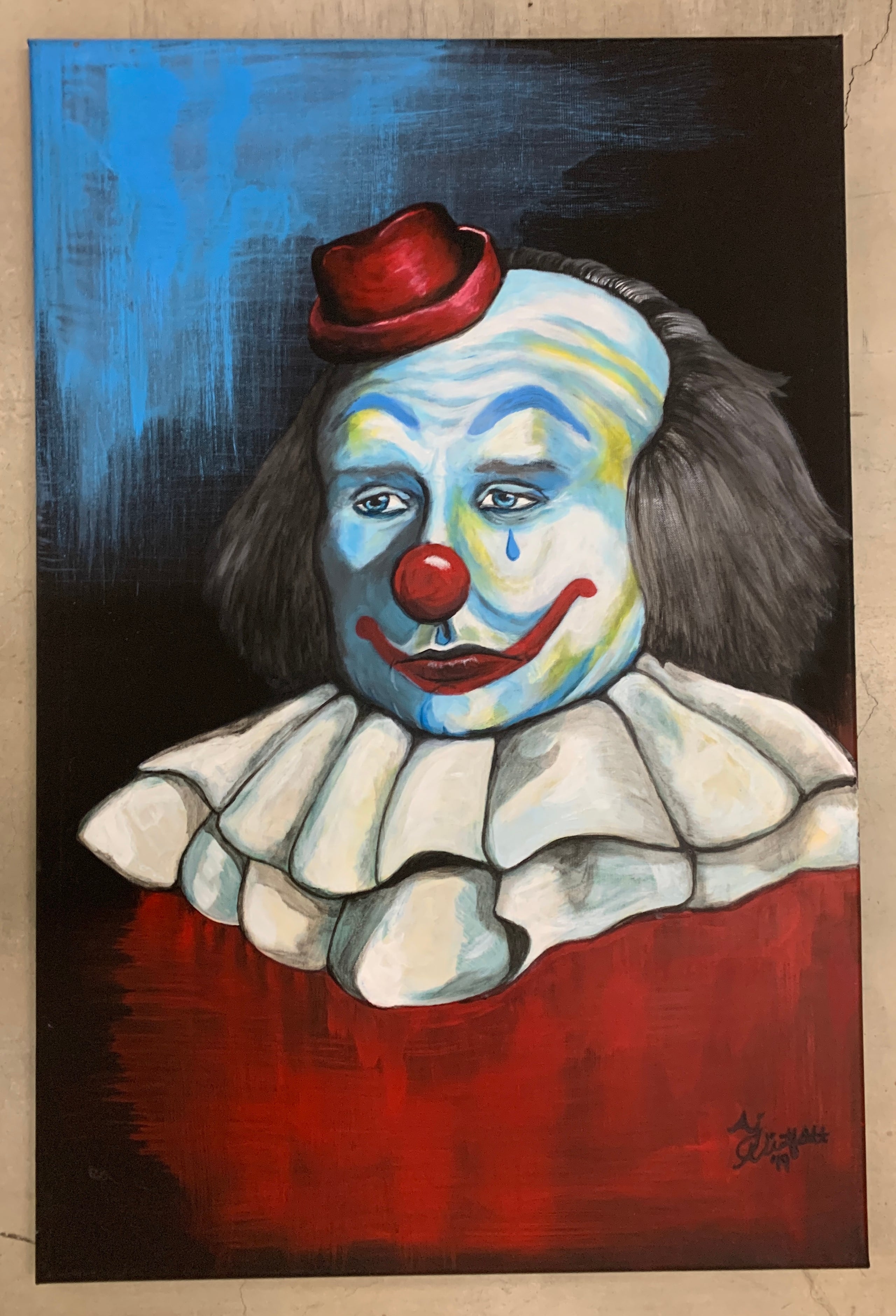 FILM PROP - Smiling Clown Painting - John Wayne Gacy Miniseries | John ...