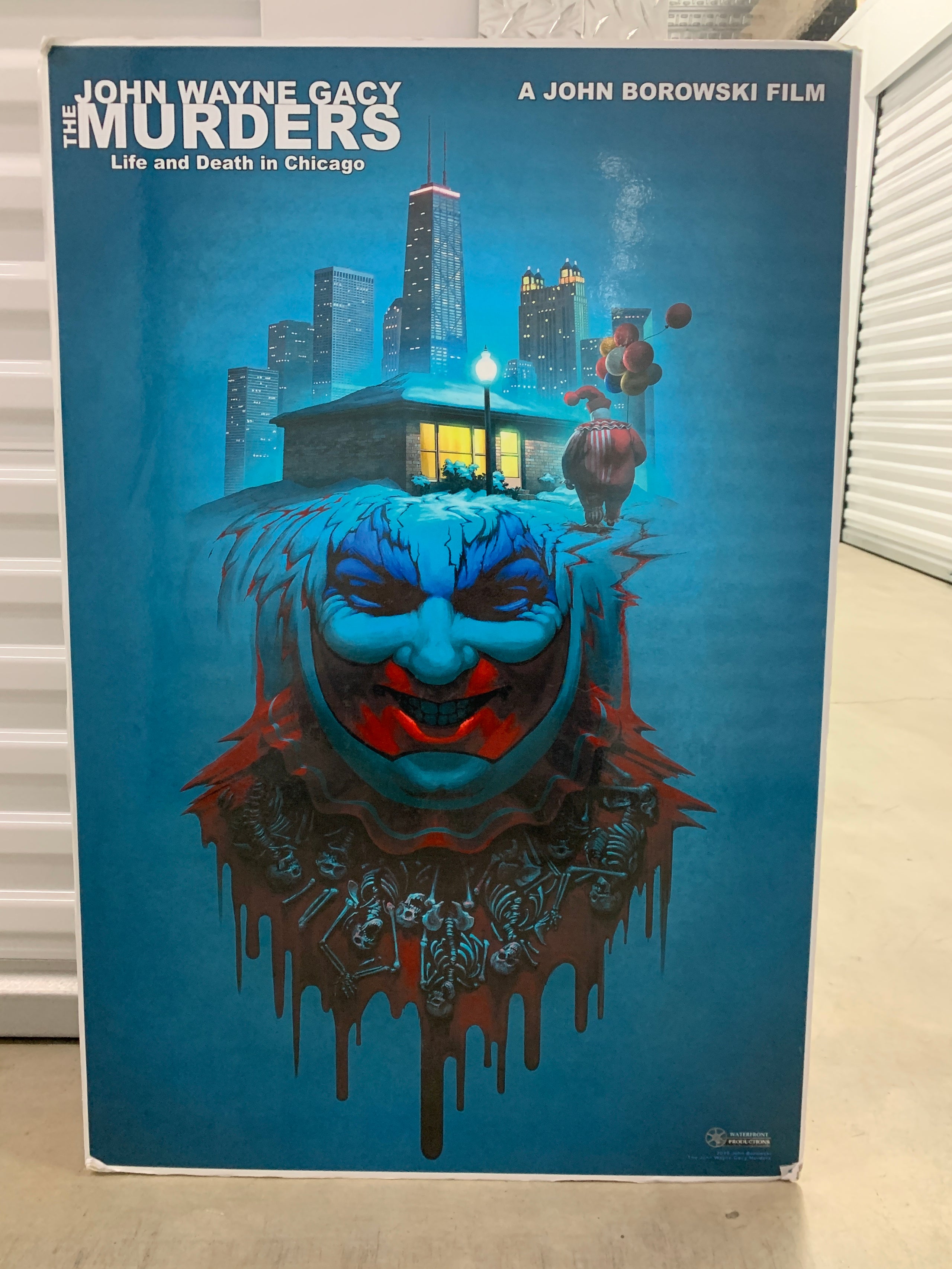 Final Art Foamcore Poster w/o final logo - JOHN WAYNE GACY COLLECTORS ...